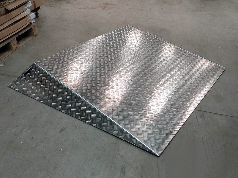 Aluminium Treadplate Ramp for Cold Rooms | MTCSS